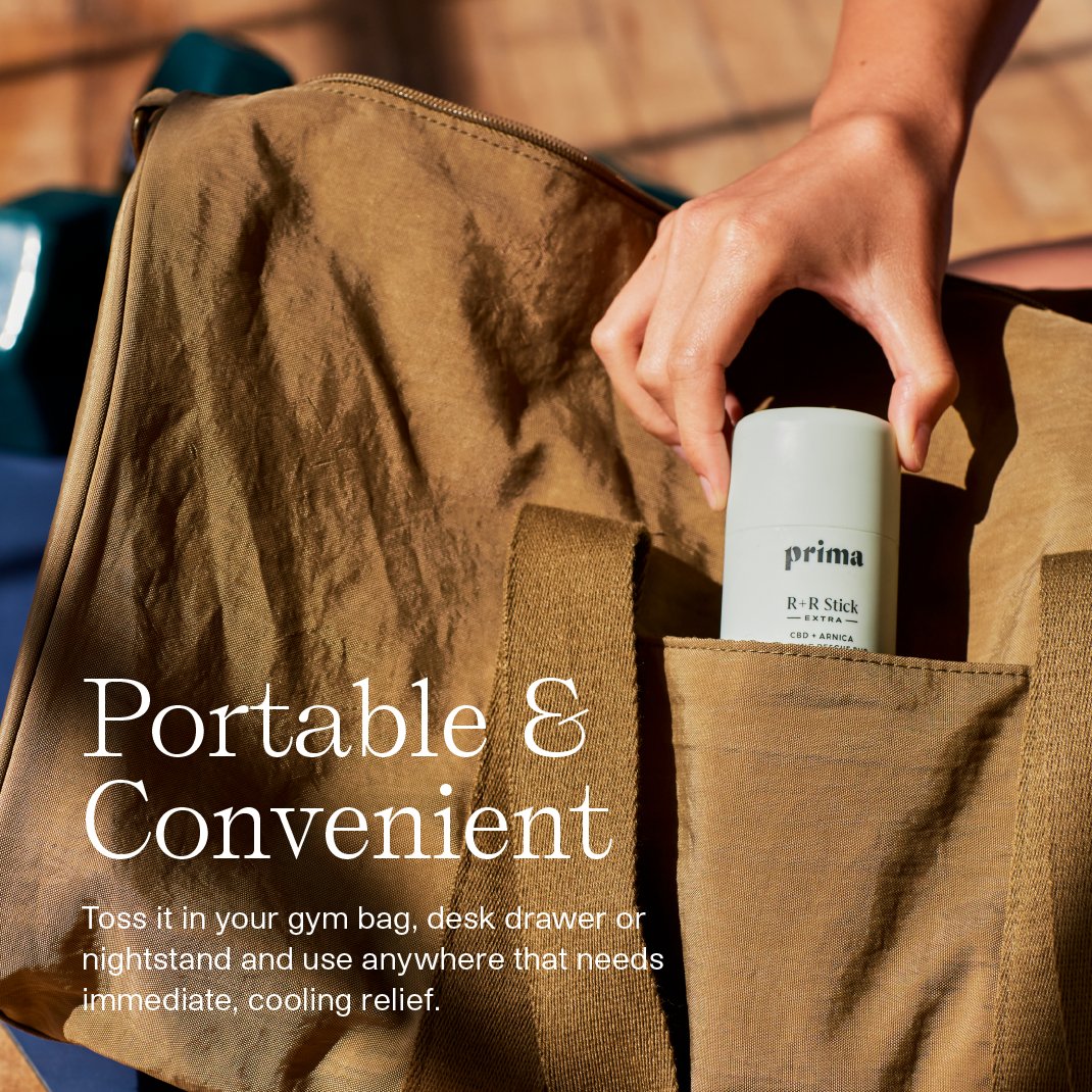 R+R Stick | Extra Strength 1500mg CBD Cooling Rescue Rub – Prima